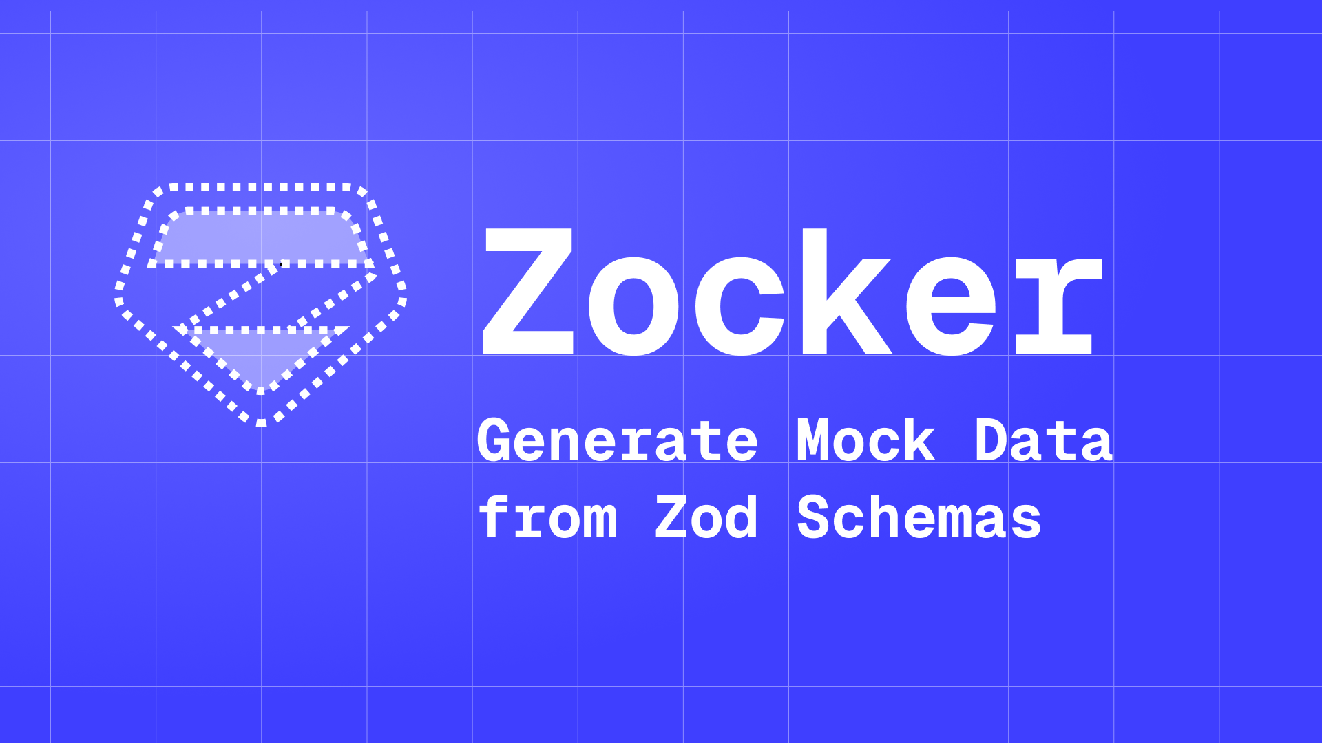 Zocker | Zod Mock Data Generator